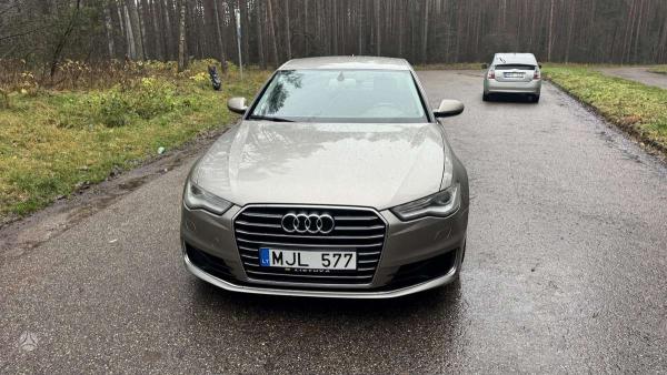 Yellow Audi A6 2015 in Vilnius, with an engine capacity of 2.00 L and mileage of 350 thousand km for 13300 €, photo 3 on AUTOMOTO.COM.LV
