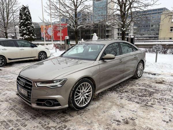 Dzeltens Audi A6 2017 Viļņa, ar dzinēja tilpumu 2.97 L un nobraukumu 128 tūkst. km par 18000 €, foto 1 vietnē AUTOMOTO.COM.LV