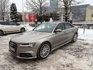 Dzeltens Audi A6 2017 Viļņa, ar dzinēja tilpumu 2.97 L un nobraukumu 128 tūkst. km par 18000 €, foto  vietnē AUTOMOTO.COM.LV