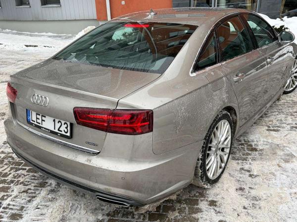 Dzeltens Audi A6 2017 Viļņa, ar dzinēja tilpumu 2.97 L un nobraukumu 128 tūkst. km par 18000 €, foto 4 vietnē AUTOMOTO.COM.LV