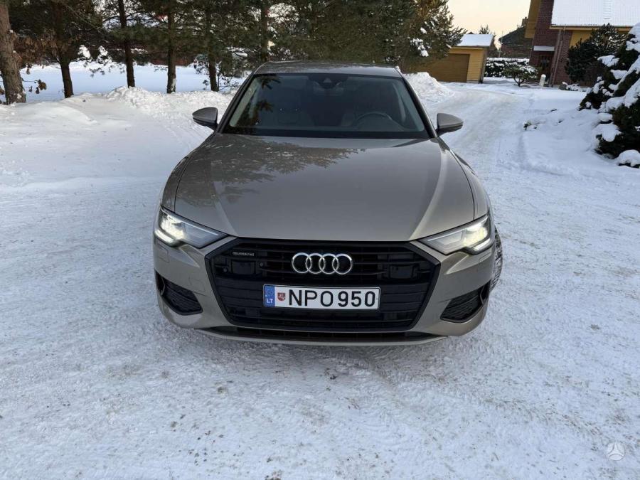 Yellow Audi A6 2018 in Klaipeda, with an engine capacity of 2.97 L and mileage of 183 thousand km for 25000 €, photo 6 on AUTOMOTO.COM.LV