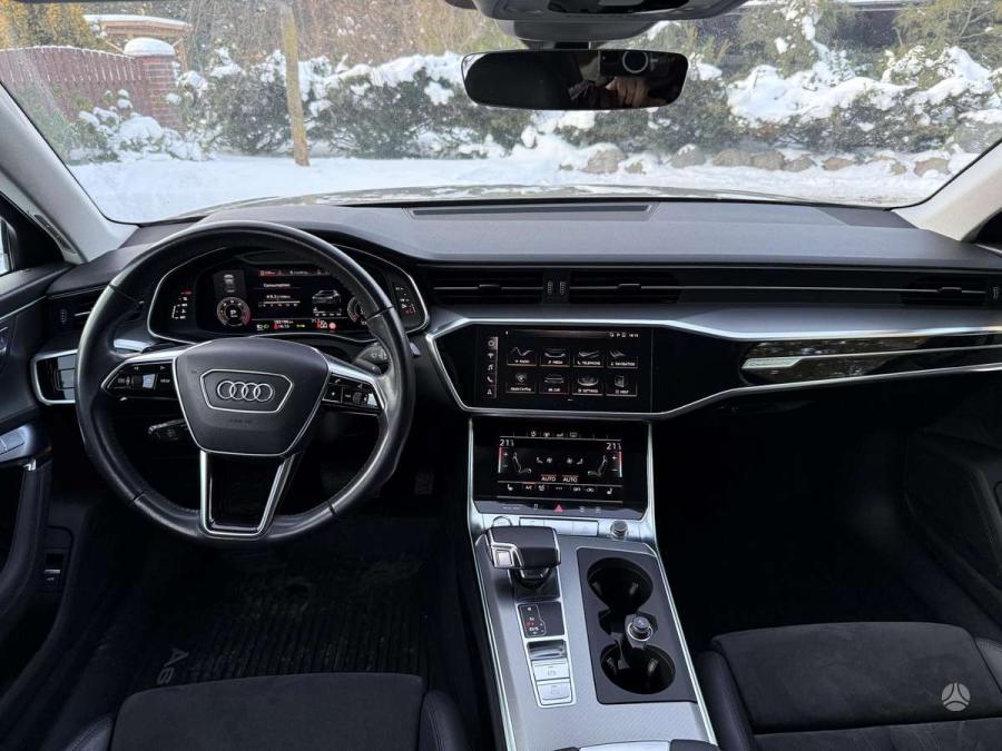 Yellow Audi A6 2018 in Klaipeda, with an engine capacity of 2.97 L and mileage of 183 thousand km for 25000 €, photo 9 on AUTOMOTO.COM.LV