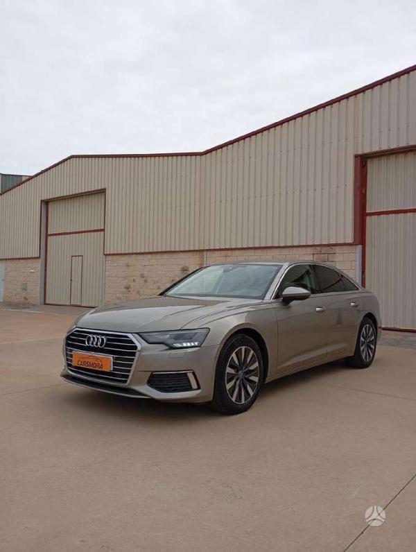 Yellow Audi A6 2019 in Alytus, with an engine capacity of 1.97 L and mileage of 315 thousand km for 18999 €, photo 1 on AUTOMOTO.COM.LV