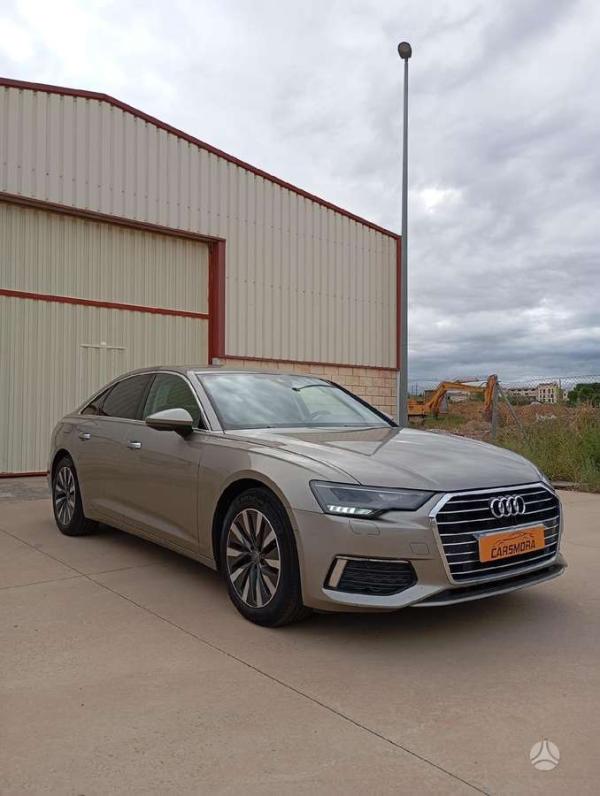 Yellow Audi A6 2019 in Alytus, with an engine capacity of 1.97 L and mileage of 315 thousand km for 18999 €, photo 3 on AUTOMOTO.COM.LV