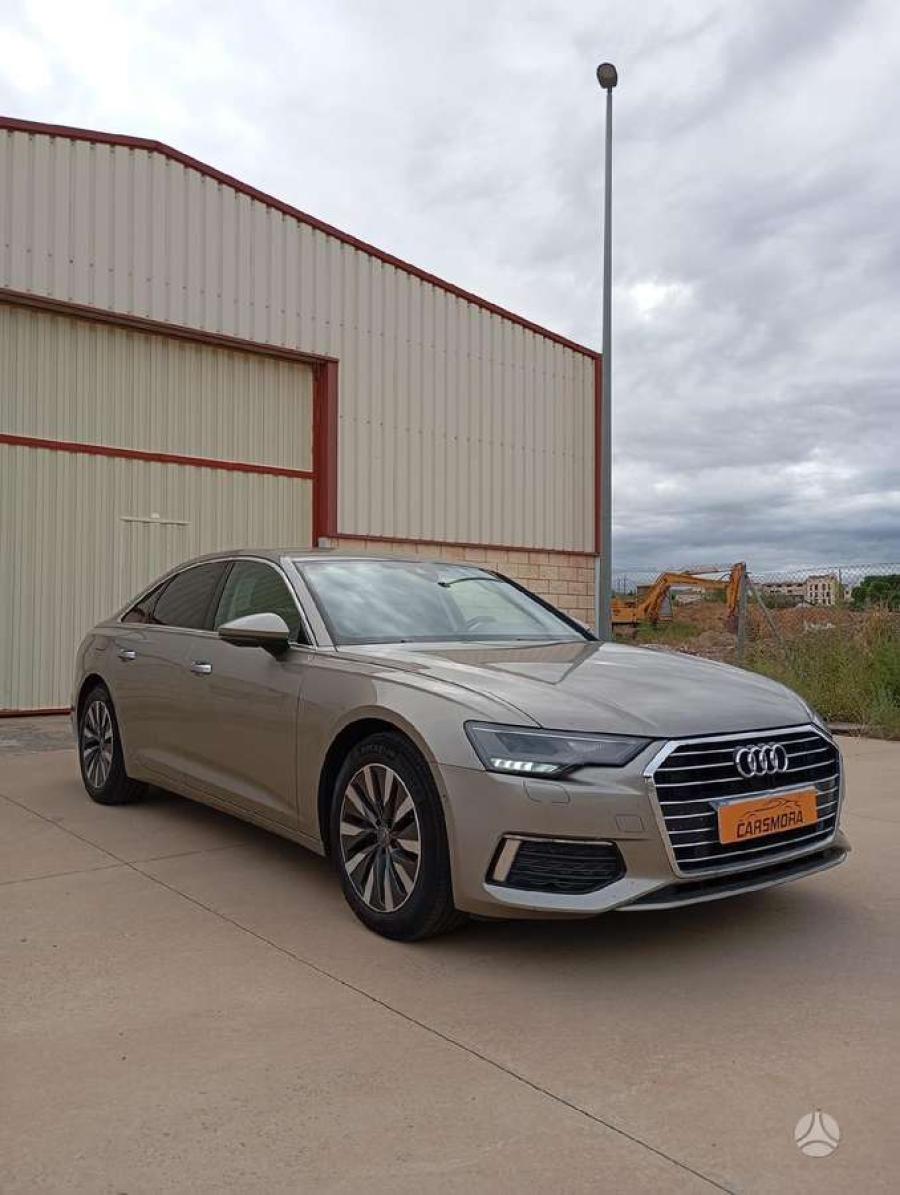 Yellow Audi A6 2019 in Alytus, with an engine capacity of 1.97 L and mileage of 315 thousand km for 18999 €, photo 3 on AUTOMOTO.COM.LV