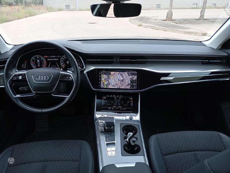 Yellow Audi A6 2019 in Alytus, with an engine capacity of 1.97 L and mileage of 315 thousand km for 18999 €, photo 10 on AUTOMOTO.COM.LV