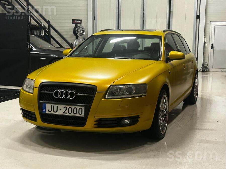 Yellow Audi A6 2005 in Saldus, with an engine capacity of 2.70 L and mileage of 370 thousand km for 2750 €, photo 5 on AUTOMOTO.COM.LV