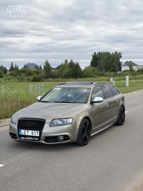 Yellow Audi A6 2009 in Vilnius, with an engine capacity of 3.00 L and mileage of 321 thousand km for 5850 €, photo 2 on AUTOMOTO.COM.LV