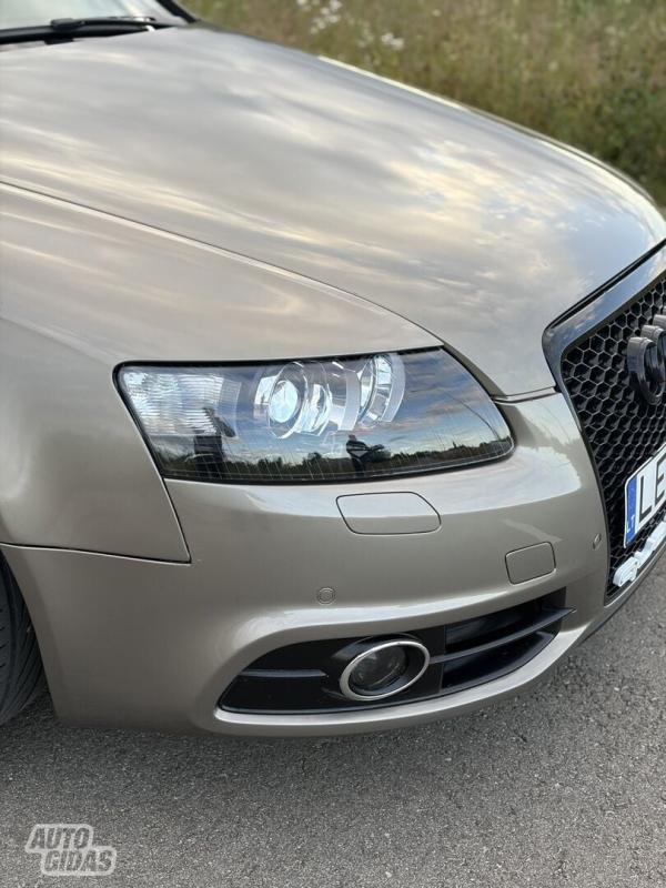Yellow Audi A6 2009 in Vilnius, with an engine capacity of 3.00 L and mileage of 321 thousand km for 5850 €, photo 4 on AUTOMOTO.COM.LV