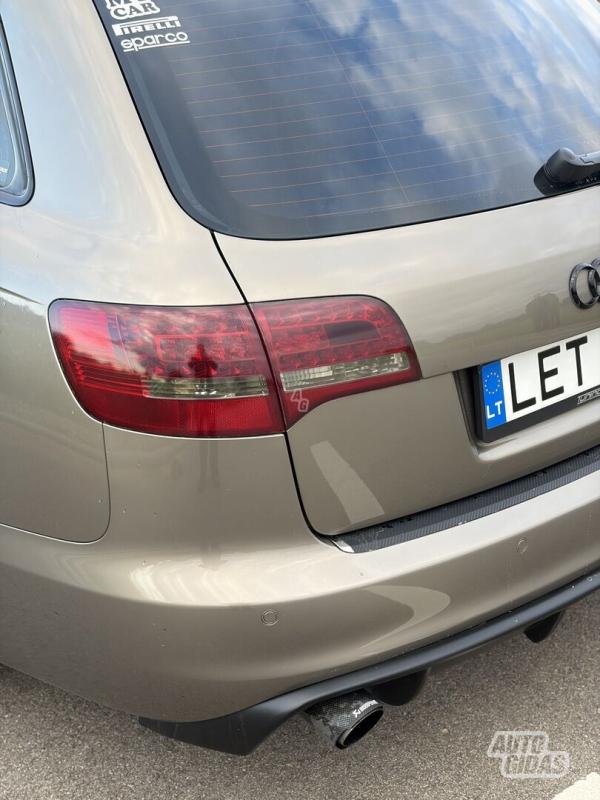 Yellow Audi A6 2009 in Vilnius, with an engine capacity of 3.00 L and mileage of 321 thousand km for 5850 €, photo 6 on AUTOMOTO.COM.LV
