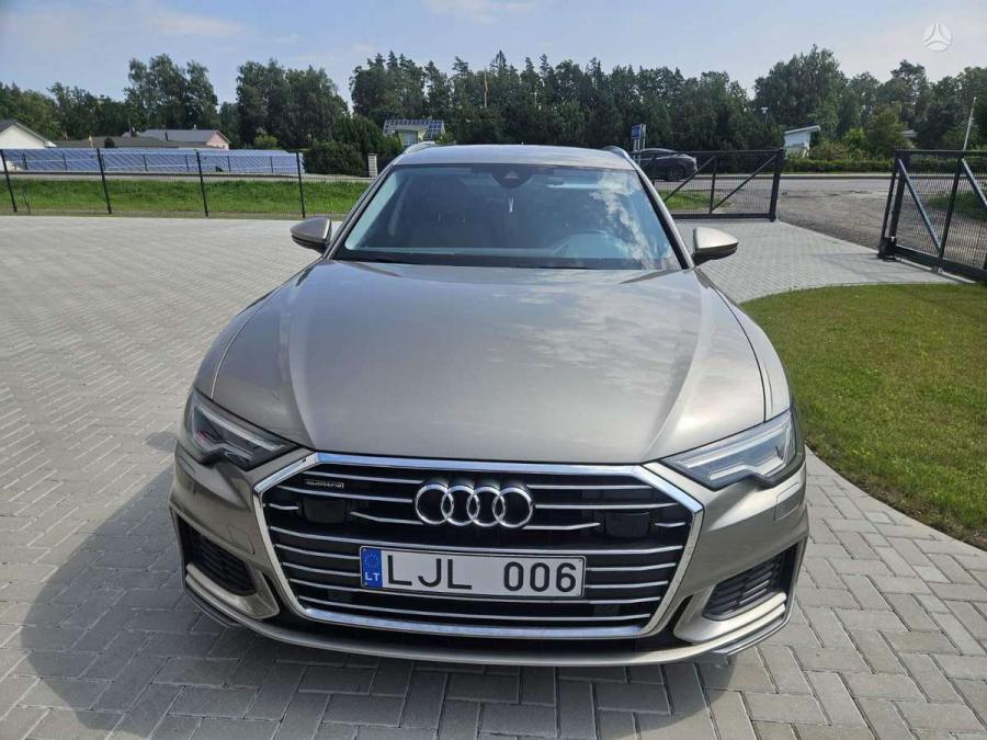 Dzeltens Audi A6 2020 Viļņa, ar dzinēja tilpumu 2.97 L un nobraukumu 123 tūkst. km par 30250 €, foto 1 vietnē AUTOMOTO.COM.LV