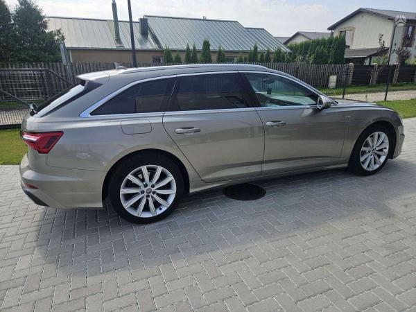 Yellow Audi A6 2020 in Vilnius, with an engine capacity of 2.97 L and mileage of 123 thousand km for 30250 €, photo 5 on AUTOMOTO.COM.LV