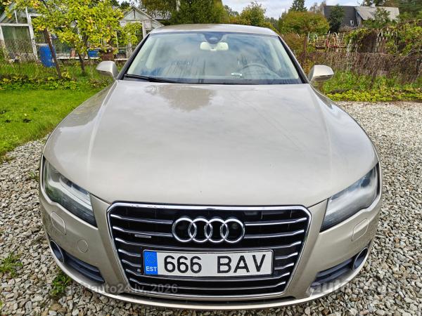 Smilšu krāsa Audi A7 Sportback 2010 Tallina, ar dzinēja tilpumu 3.00 L un nobraukumu 391 tūkst. km par 13000 €, foto 3 vietnē AUTOMOTO.COM.LV