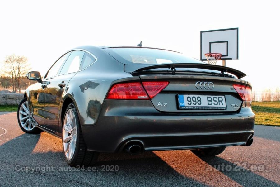 Smilšu krāsa Audi A7 Sportback 2011 Tallina, ar dzinēja tilpumu 3.00 L un nobraukumu 234 tūkst. km par 13900 €, foto 3 vietnē AUTOMOTO.COM.LV