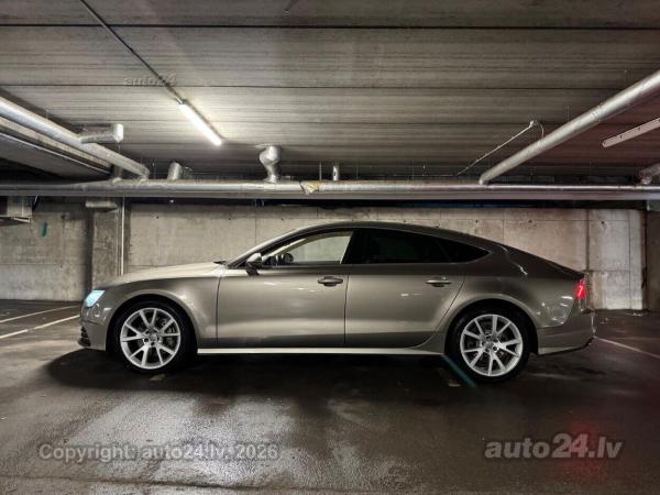 Beige Audi A7 Sportback 2015 in Tallinn, with an engine capacity of 3.00 L and mileage of 180 thousand km for 24490 €, photo 4 on AUTOMOTO.COM.LV