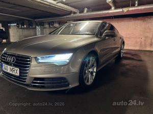 Beige Audi A7 Sportback 2015 in Tallinn, with an engine capacity of 3.00 L and mileage of 180 thousand km for 24490 €, photo 5 on AUTOMOTO.COM.LV