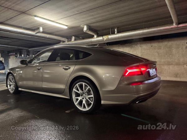 Beige Audi A7 Sportback 2015 in Tallinn, with an engine capacity of 3.00 L and mileage of 180 thousand km for 24490 €, photo 6 on AUTOMOTO.COM.LV