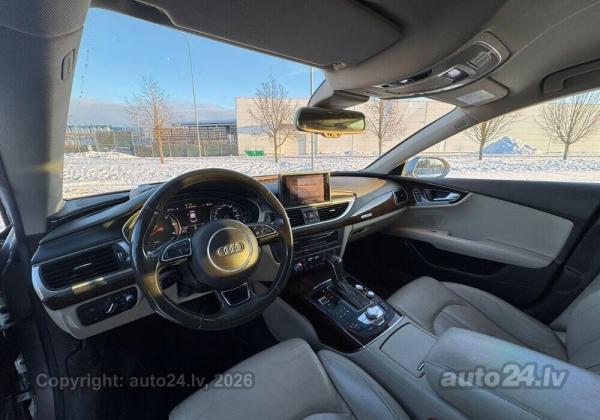Smilšu krāsa Audi A7 Sportback 2015 Tallina, ar dzinēja tilpumu 3.00 L un nobraukumu 180 tūkst. km par 24490 €, foto 11 vietnē AUTOMOTO.COM.LV