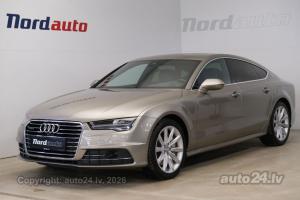 Smilšu krāsa Audi A7 Sportback 2016 Tallina, ar dzinēja tilpumu 3.00 L un nobraukumu 182 tūkst. km par 18900 €, foto  vietnē AUTOMOTO.COM.LV