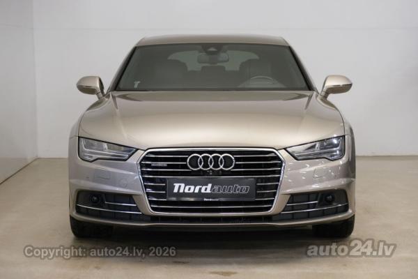 Beige Audi A7 Sportback 2016 in Tallinn, with an engine capacity of 3.00 L and mileage of 182 thousand km for 18900 €, photo 3 on AUTOMOTO.COM.LV