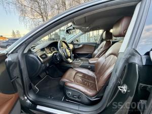 Black Audi A7 Sportback 2011 in Riga, with an engine capacity of 3.00 L and mileage of 0 thousand km for 9550 €, photo 9 on AUTOMOTO.COM.LV