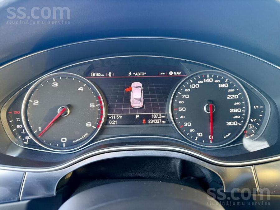 Black Audi A7 Sportback 2011 in Riga, with an engine capacity of 3.00 L and mileage of 0 thousand km for 9550 €, photo 12 on AUTOMOTO.COM.LV