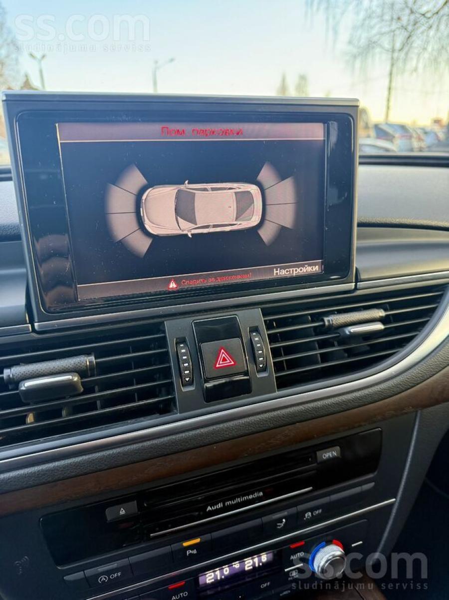 Black Audi A7 Sportback 2011 in Riga, with an engine capacity of 3.00 L and mileage of 0 thousand km for 9550 €, photo 13 on AUTOMOTO.COM.LV