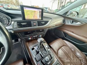 Black Audi A7 Sportback 2011 in Riga, with an engine capacity of 3.00 L and mileage of 0 thousand km for 9550 €, photo 16 on AUTOMOTO.COM.LV