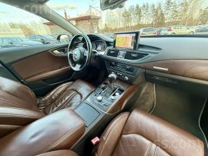 Black Audi A7 Sportback 2011 in Riga, with an engine capacity of 3.00 L and mileage of 0 thousand km for 9550 €, photo 18 on AUTOMOTO.COM.LV