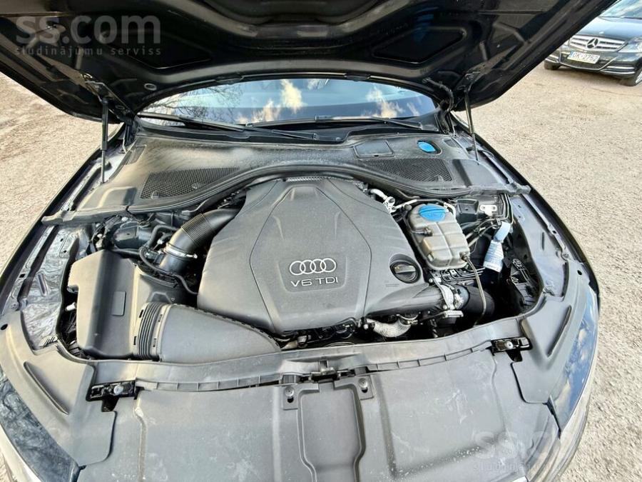 Black Audi A7 Sportback 2011 in Riga, with an engine capacity of 3.00 L and mileage of 0 thousand km for 9550 €, photo 23 on AUTOMOTO.COM.LV