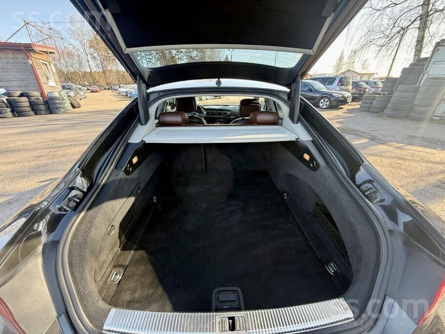 Black Audi A7 Sportback 2011 in Riga, with an engine capacity of 3.00 L and mileage of 0 thousand km for 9550 €, photo 24 on AUTOMOTO.COM.LV