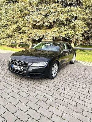 Melns Audi A7 Sportback 2011 Jelgava, ar dzinēja tilpumu 3.00 L un nobraukumu 382 tūkst. km par 8500 €, foto 3 vietnē AUTOMOTO.COM.LV