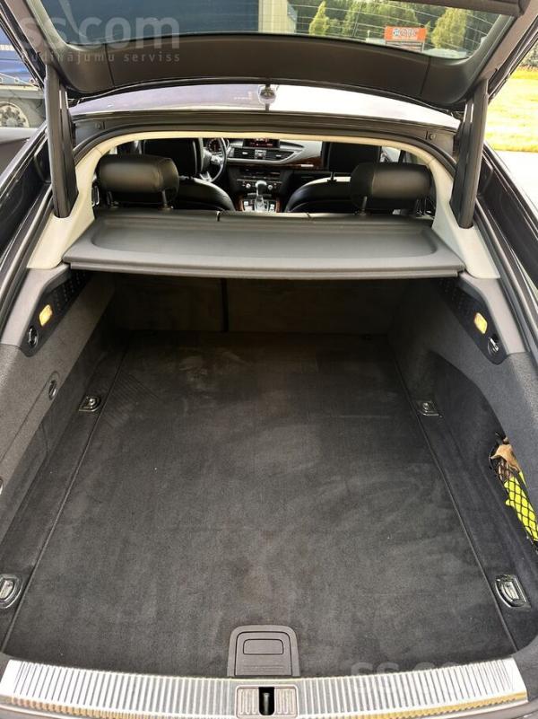 Black Audi A7 Sportback 2011 in Jelgava, with an engine capacity of 3.00 L and mileage of 382 thousand km for 8500 €, photo 10 on AUTOMOTO.COM.LV