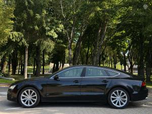Black Audi A7 Sportback 2011 in Prienai, with an engine capacity of 3.00 L and mileage of 315 thousand km for 13350 €, photo 5 on AUTOMOTO.COM.LV