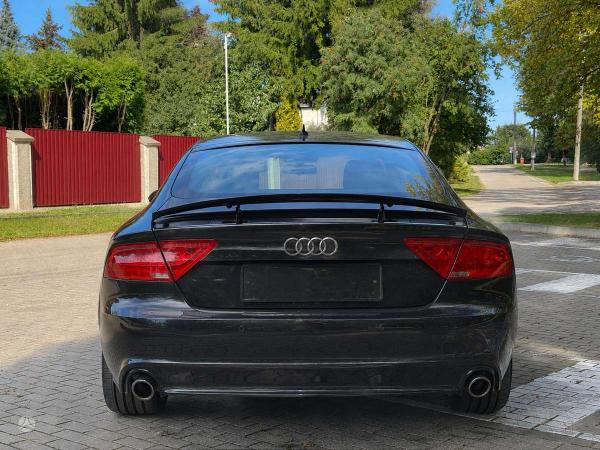Melns Audi A7 Sportback 2011 Prienai, ar dzinēja tilpumu 3.00 L un nobraukumu 315 tūkst. km par 13350 €, foto 8 vietnē AUTOMOTO.COM.LV