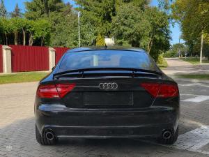 Black Audi A7 Sportback 2011 in Prienai, with an engine capacity of 3.00 L and mileage of 315 thousand km for 13350 €, photo 8 on AUTOMOTO.COM.LV