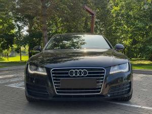 Black Audi A7 Sportback 2011 in Prienai, with an engine capacity of 3.00 L and mileage of 315 thousand km for 13350 €, photo 14 on AUTOMOTO.COM.LV
