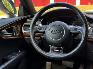 Black Audi A7 Sportback 2011 in Prienai, with an engine capacity of 3.00 L and mileage of 315 thousand km for 13350 €, photo 21 on AUTOMOTO.COM.LV