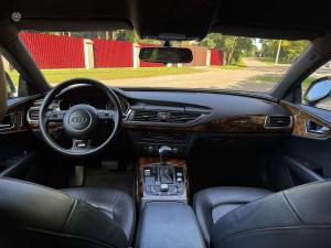 Black Audi A7 Sportback 2011 in Prienai, with an engine capacity of 3.00 L and mileage of 315 thousand km for 13350 €, photo 23 on AUTOMOTO.COM.LV