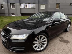 Melns Audi A7 Sportback 2012 Kauņa, ar dzinēja tilpumu 3.00 L un nobraukumu 272 tūkst. km par 8500 €, foto 18 vietnē AUTOMOTO.COM.LV