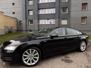 Melns Audi A7 Sportback 2012 Kauņa, ar dzinēja tilpumu 3.00 L un nobraukumu 272 tūkst. km par 8500 €, foto 26 vietnē AUTOMOTO.COM.LV