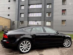 Melns Audi A7 Sportback 2012 Kauņa, ar dzinēja tilpumu 3.00 L un nobraukumu 272 tūkst. km par 8500 €, foto 27 vietnē AUTOMOTO.COM.LV
