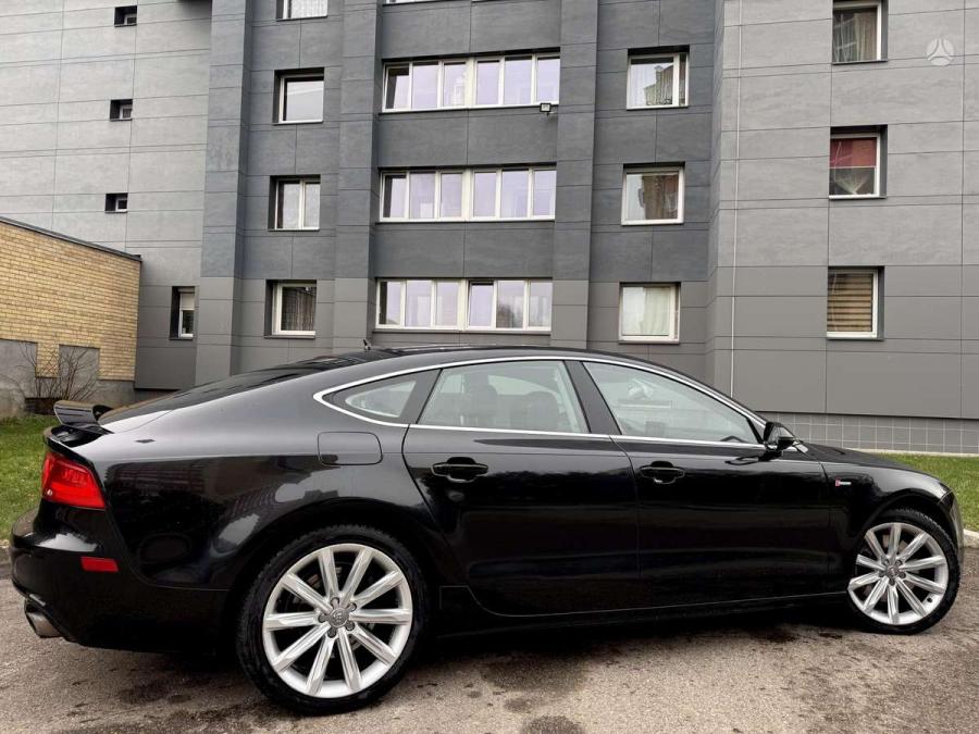 Melns Audi A7 Sportback 2012 Kauņa, ar dzinēja tilpumu 3.00 L un nobraukumu 272 tūkst. km par 8500 €, foto 27 vietnē AUTOMOTO.COM.LV