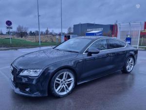 Black Audi A7 Sportback 2012 in Taurage, with an engine capacity of 3.00 L and mileage of 200 thousand km for 4700 €, photo 6 on AUTOMOTO.COM.LV