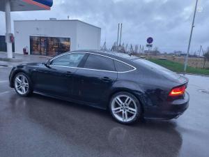 Black Audi A7 Sportback 2012 in Taurage, with an engine capacity of 3.00 L and mileage of 200 thousand km for 4700 €, photo 28 on AUTOMOTO.COM.LV