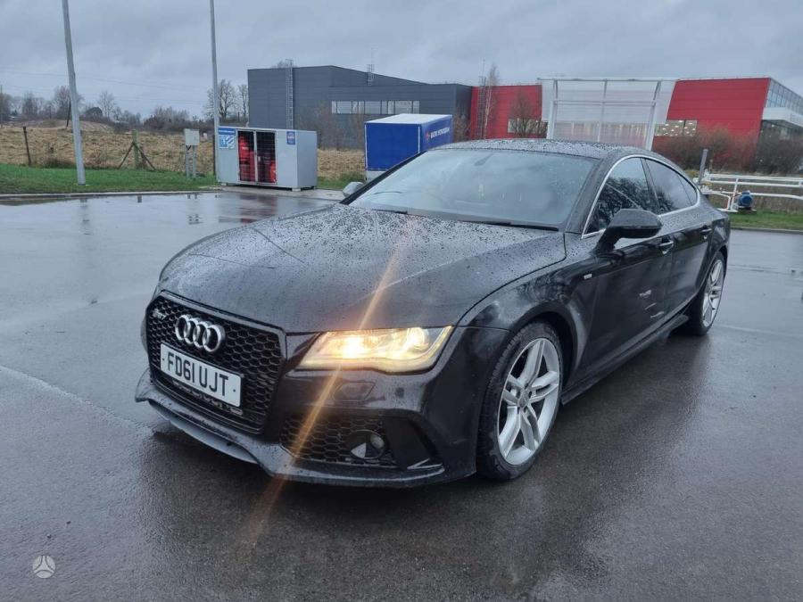 Black Audi A7 Sportback 2012 in Taurage, with an engine capacity of 3.00 L and mileage of 200 thousand km for 4700 €, photo 29 on AUTOMOTO.COM.LV