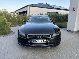 Melns Audi A7 Sportback 2012 Kauņa, ar dzinēja tilpumu 3.00 L un nobraukumu 267 tūkst. km par 13200 €, foto 4 vietnē AUTOMOTO.COM.LV