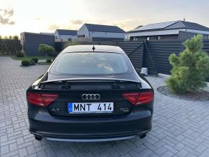 Melns Audi A7 Sportback 2012 Kauņa, ar dzinēja tilpumu 3.00 L un nobraukumu 267 tūkst. km par 13200 €, foto 8 vietnē AUTOMOTO.COM.LV