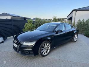 Melns Audi A7 Sportback 2012 Kauņa, ar dzinēja tilpumu 3.00 L un nobraukumu 267 tūkst. km par 13200 €, foto 10 vietnē AUTOMOTO.COM.LV