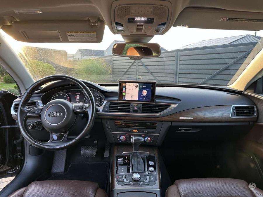 Melns Audi A7 Sportback 2012 Kauņa, ar dzinēja tilpumu 3.00 L un nobraukumu 267 tūkst. km par 13200 €, foto 16 vietnē AUTOMOTO.COM.LV